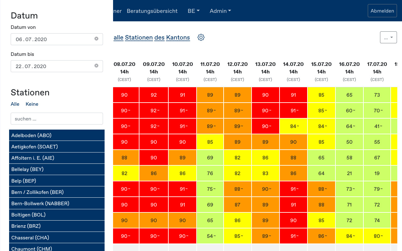 Rocket Ruby – Waldbrand Index